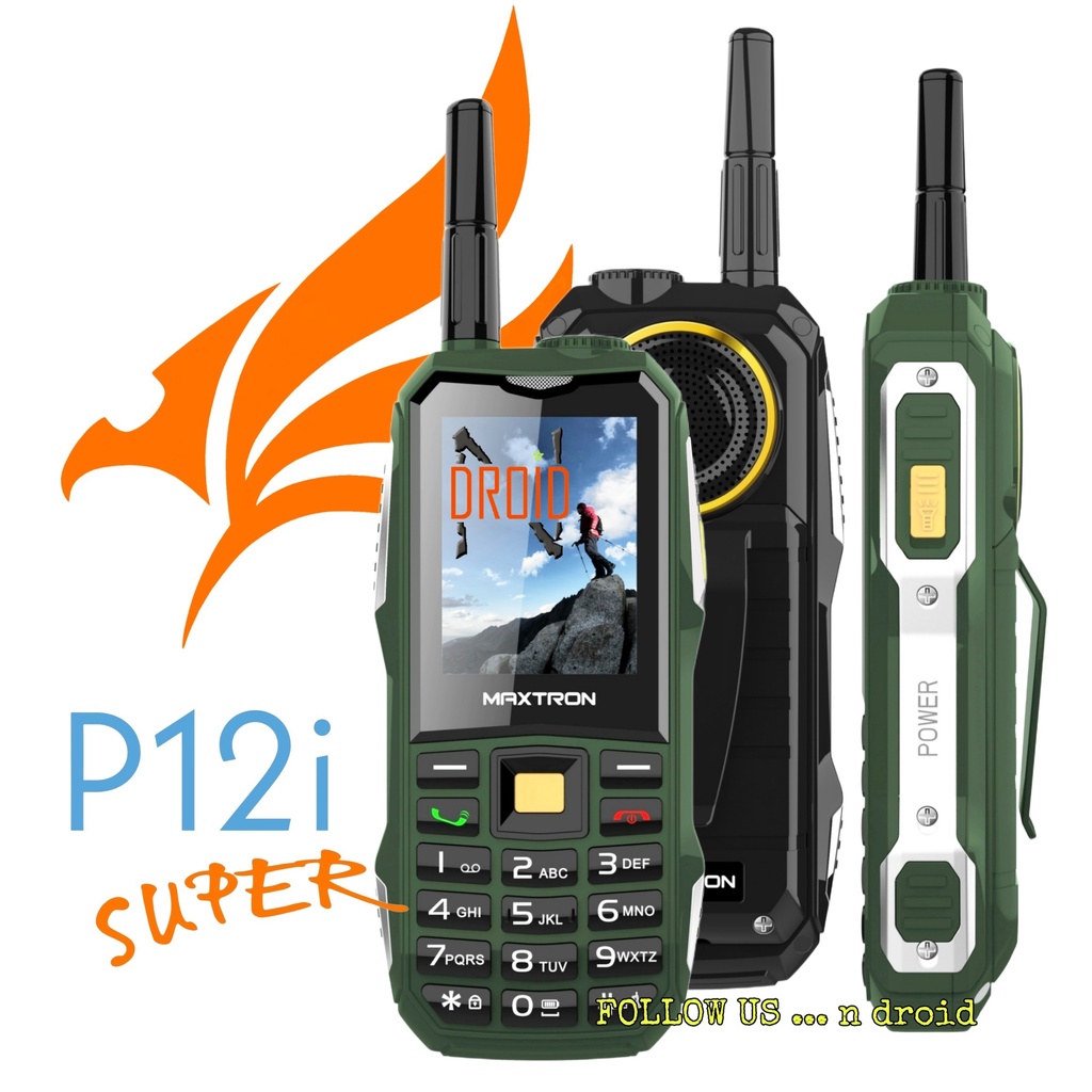 Jual MAXTRON P12i SUPER - BLUETOOTH SPEAKER - HP OUTDOOR - HP POWERBANK ...