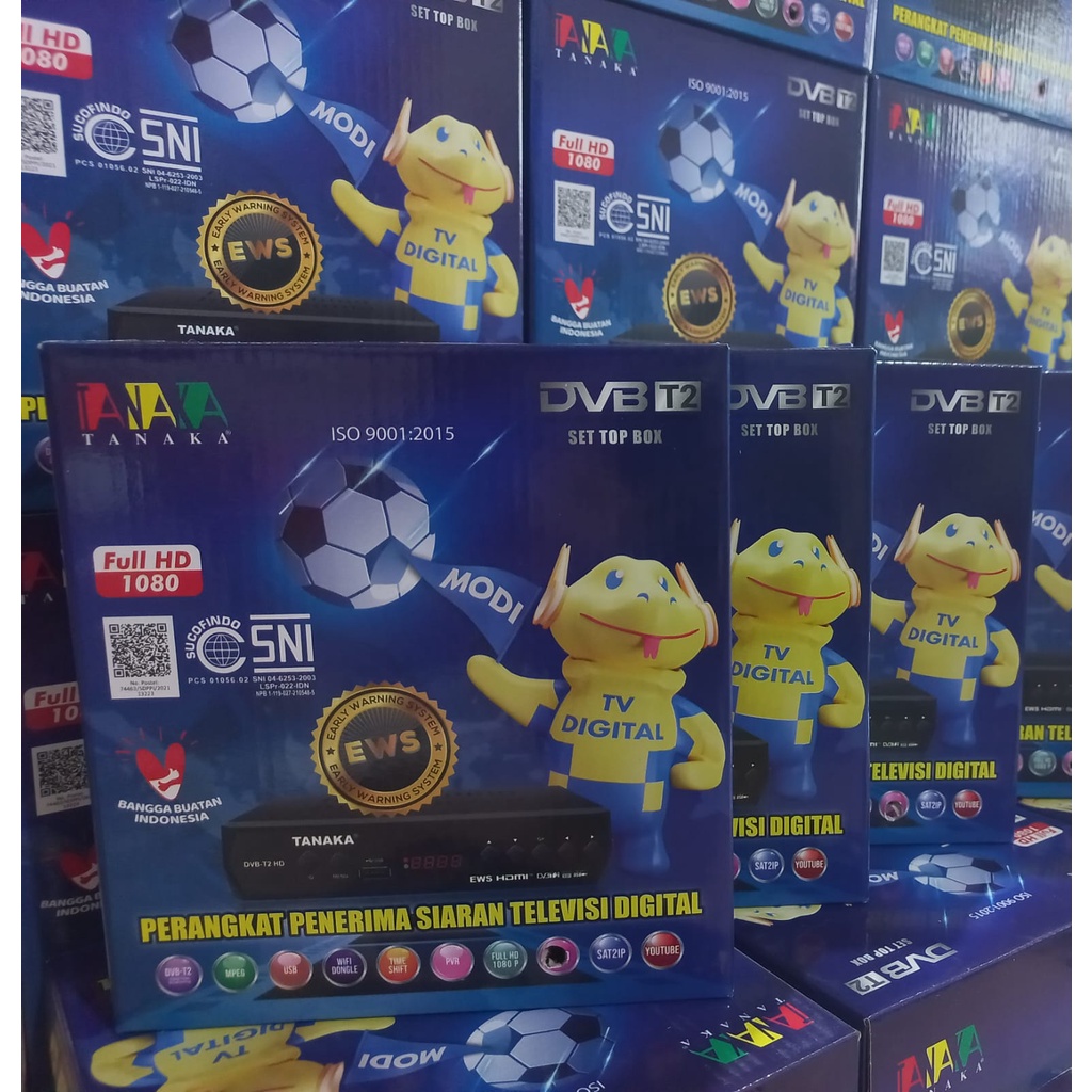 Jual STB Tanaka, Grosir Murah!!! Set Top Box TANAKA DVB T2 - Penerima ...