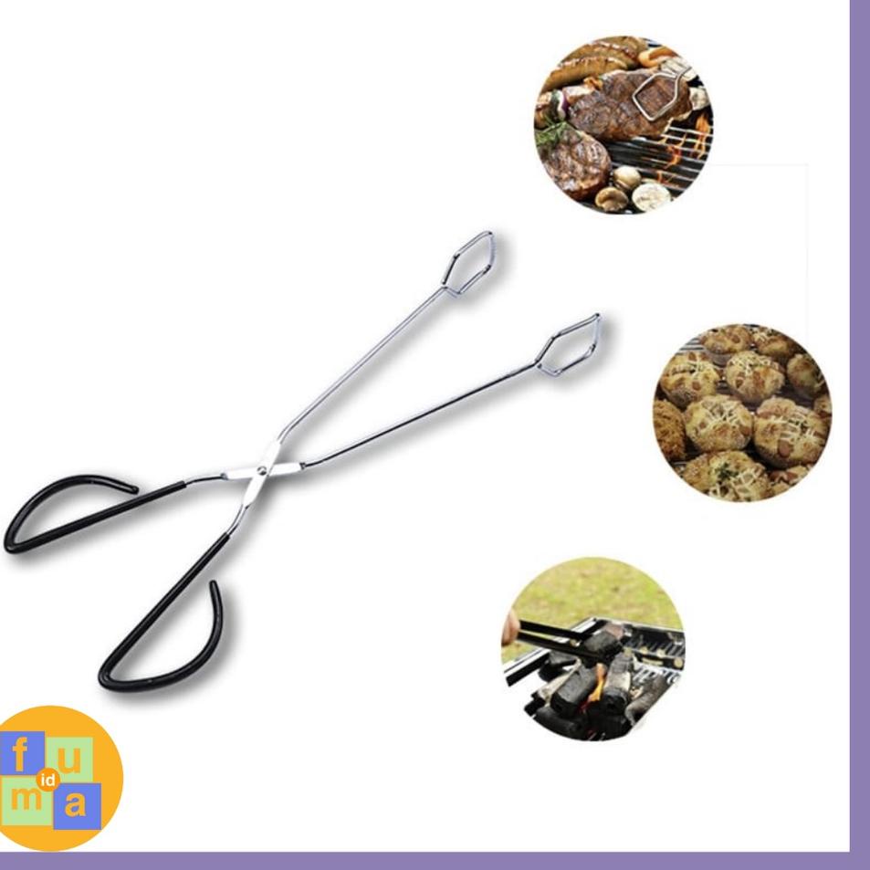 Jual Booming Capit Jepitan Roti Model Gunting Stainless Steel / alat ...