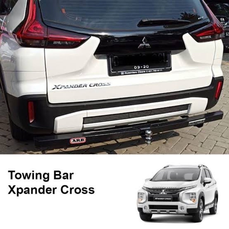 Jual XPANDER / EXPANDER CROSS TOWING BAR BELAKANG ARB COVER MOBIL MEDAN ...