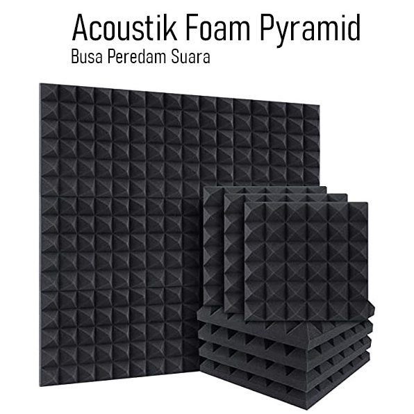Jual Busa Peredam Suara Model Pyramid - Peredam Suara Ruangan 50x50cm ...