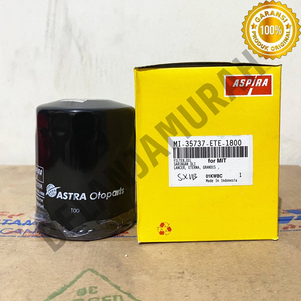 Jual Filter Oli Xpander, Mirage, Lancer, Eterna, Grandis, Kuda, Gallant ...