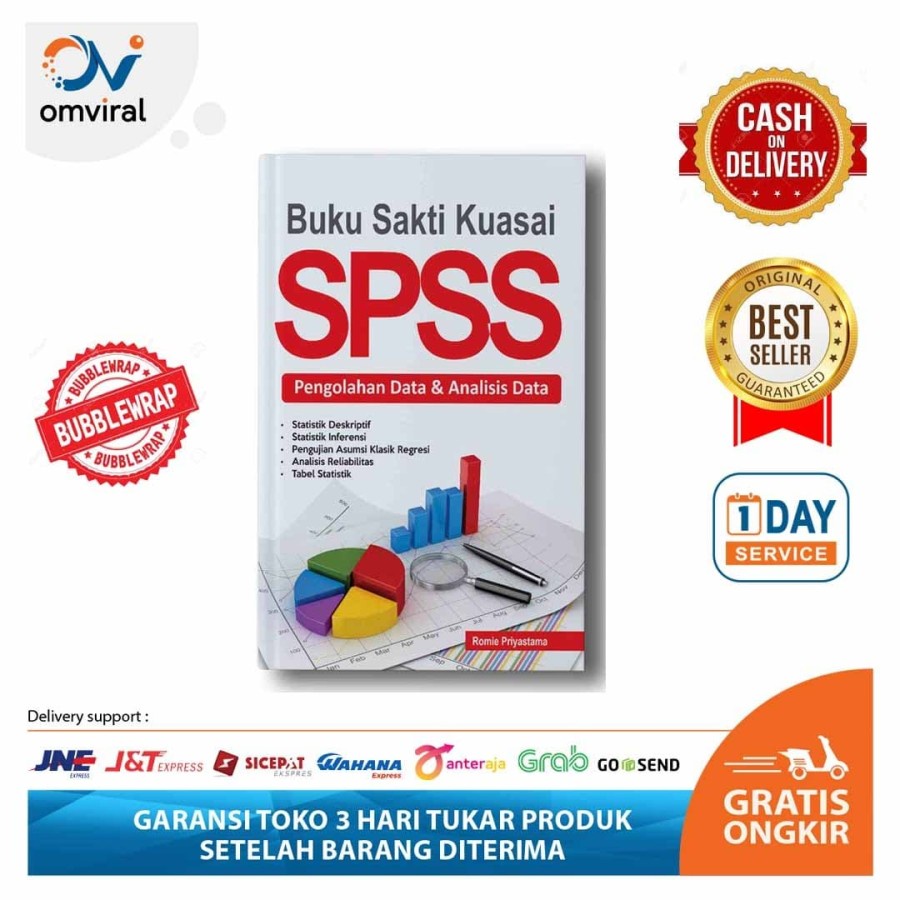Jual Buku Sakti Panduan kuasai SPSS Pengolahan Data dan Analisis Data dengan SPSS versi 23 ...