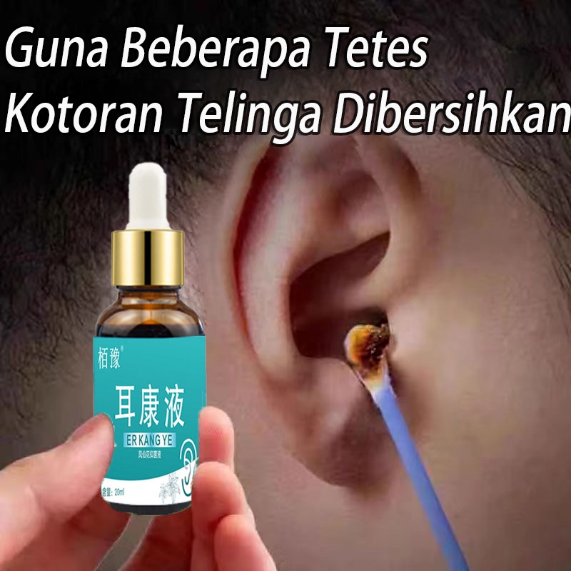 Jual Obat Tetes Telinga 20ml Melembutkan kotoran telinga Penghancur ...