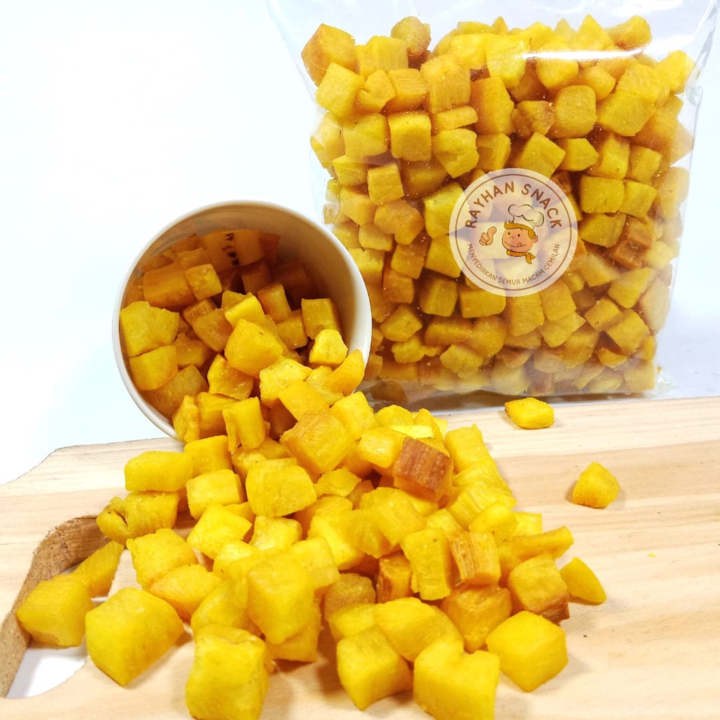 Jual Keripik Singkong 250gr Singkong Dadu Daka-Daka Kotak Khas Padang ...