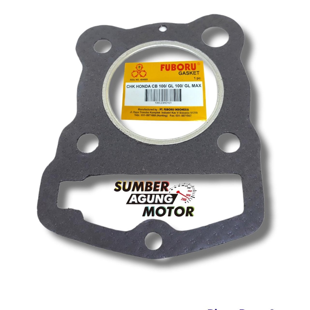 Jual PERPAK PAKING GASKET CHK CYLINDER HEAD CB 100 GL 100 GL MAX MERK ...