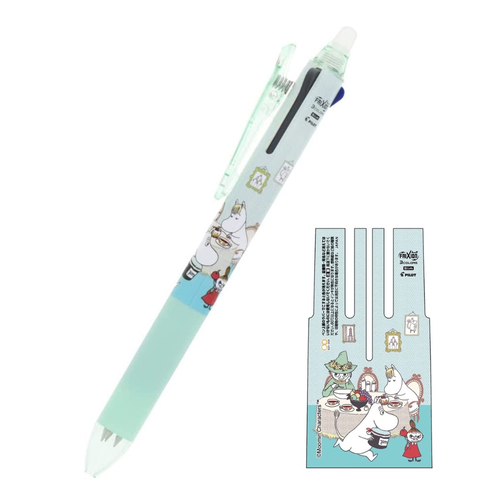 Jual Pilot FriXion Ball 3 Slim 3 Color 0.38mm Multi Pen Moomin Little ...