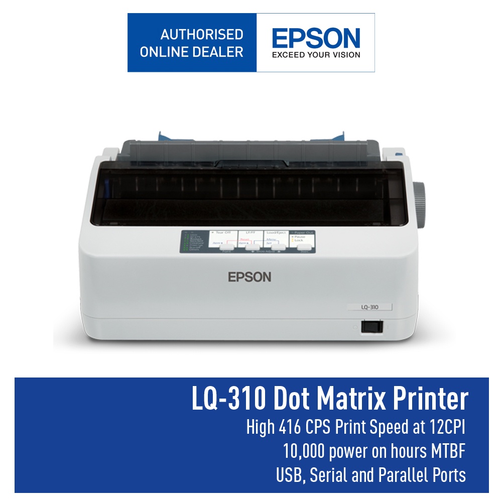 Jual Printer EPSON LQ-310 Dot Matrix 24 Pin | Shopee Indonesia