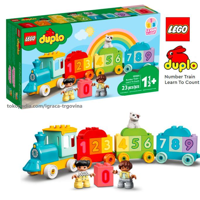 Jual LEGO 10954 - Duplo Number Train Original - Lego Belajar Angka ...