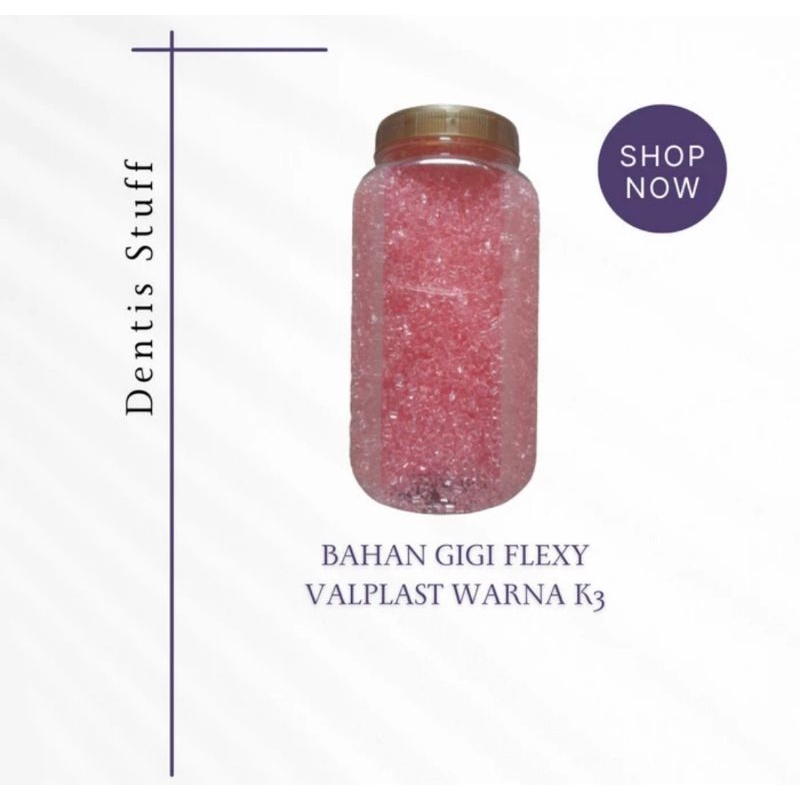 Jual Bahan Valplast Flexy Gigi Palsu K3 500 ml | Shopee Indonesia