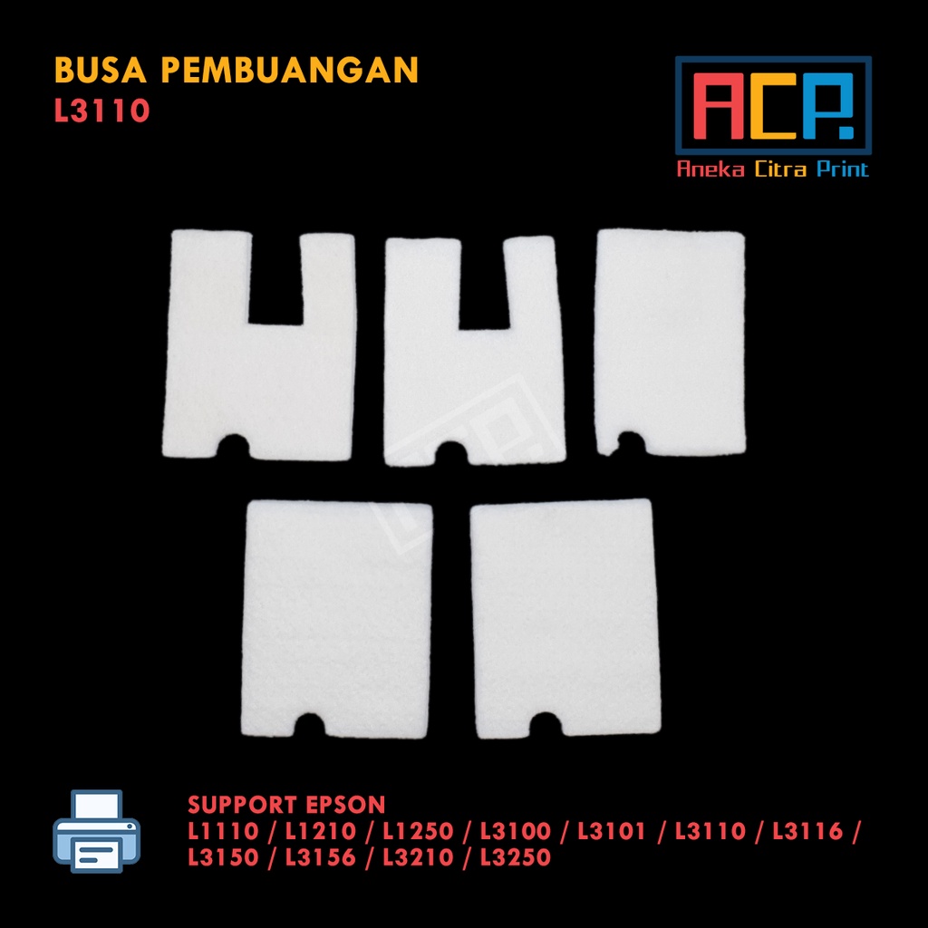 Jual Busa Waste Ink Pad Pembuangan - Epson L1110 L1210 L1250 L3110 ...
