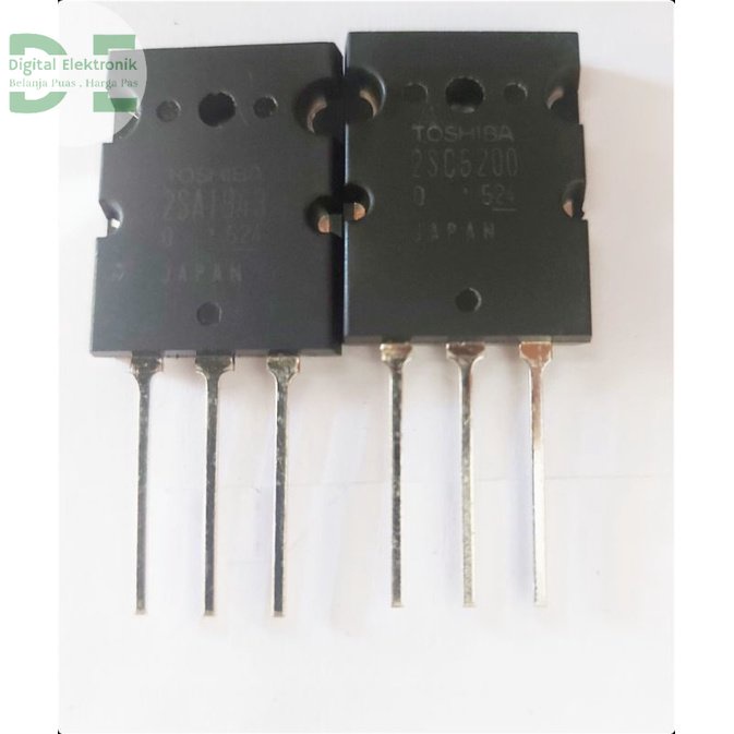 Jual TRANSISTOR TOSHIBA 2SC5200 & 2SA1943 SET. TR FINAL C5200 SET COD | Shopee Indonesia