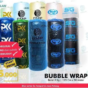 Jual Bubble Wrap Merek SIP roll 125 cm x 50 Meter - Bening, 2 koma 4kg | Shopee Indonesia
