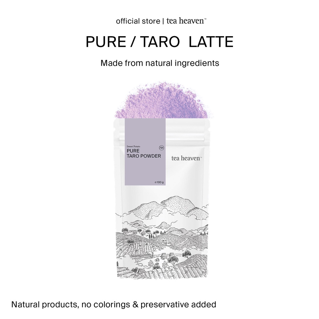 Jual Pure Taro Latte Powder Drink Bubuk Minuman | Shopee Indonesia