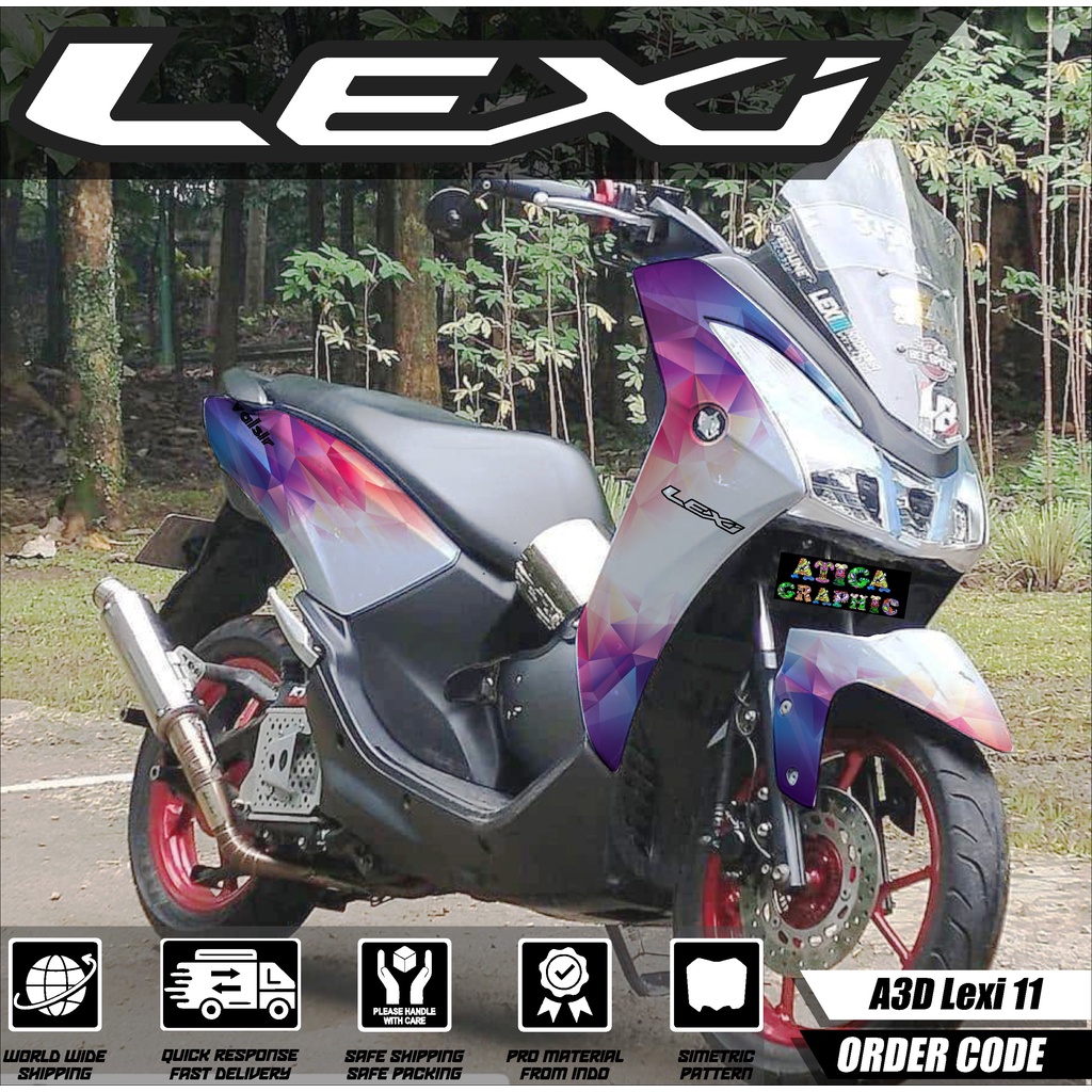 Jual Decal Sticker Lexi Fullbody - Dekal stiker yamaha lexi terbaru ...