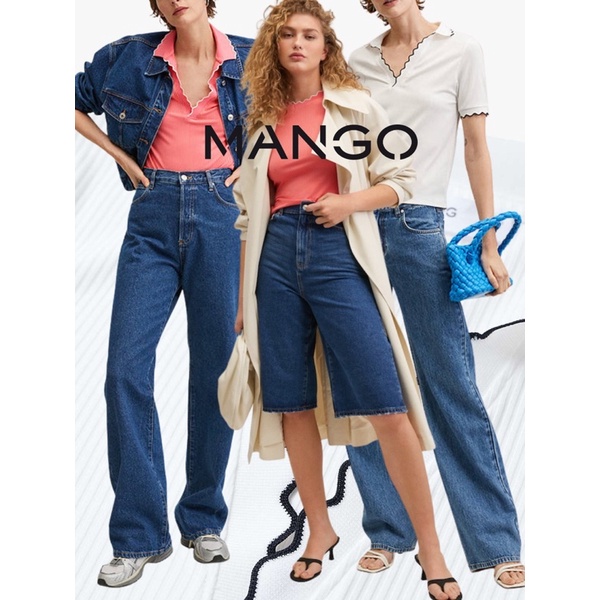 Jual Mango Venti Piping Detail Polo Top | Shopee Indonesia