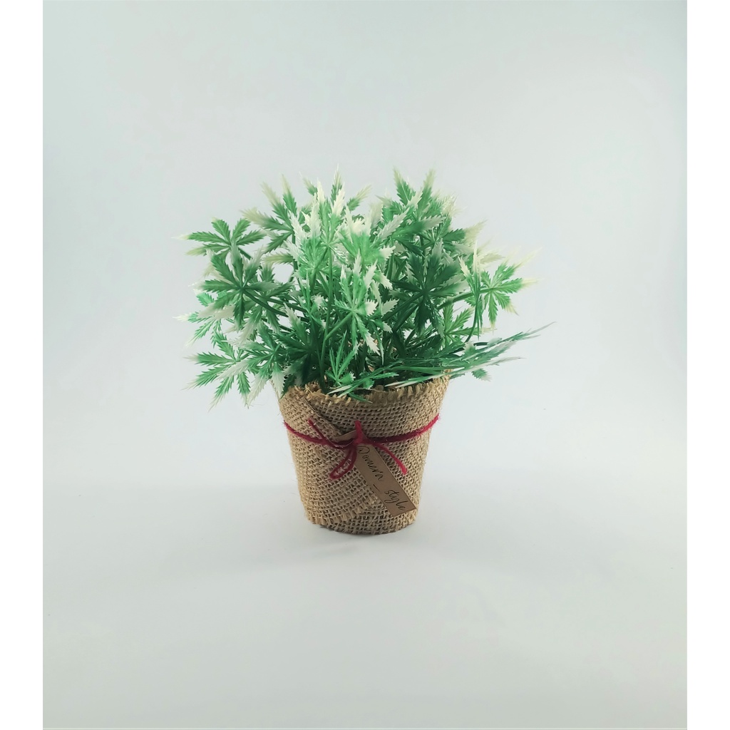 Jual Set Goni Artificial Daun Tanaman Hijau Greenly Leaf Plants Leaves ...