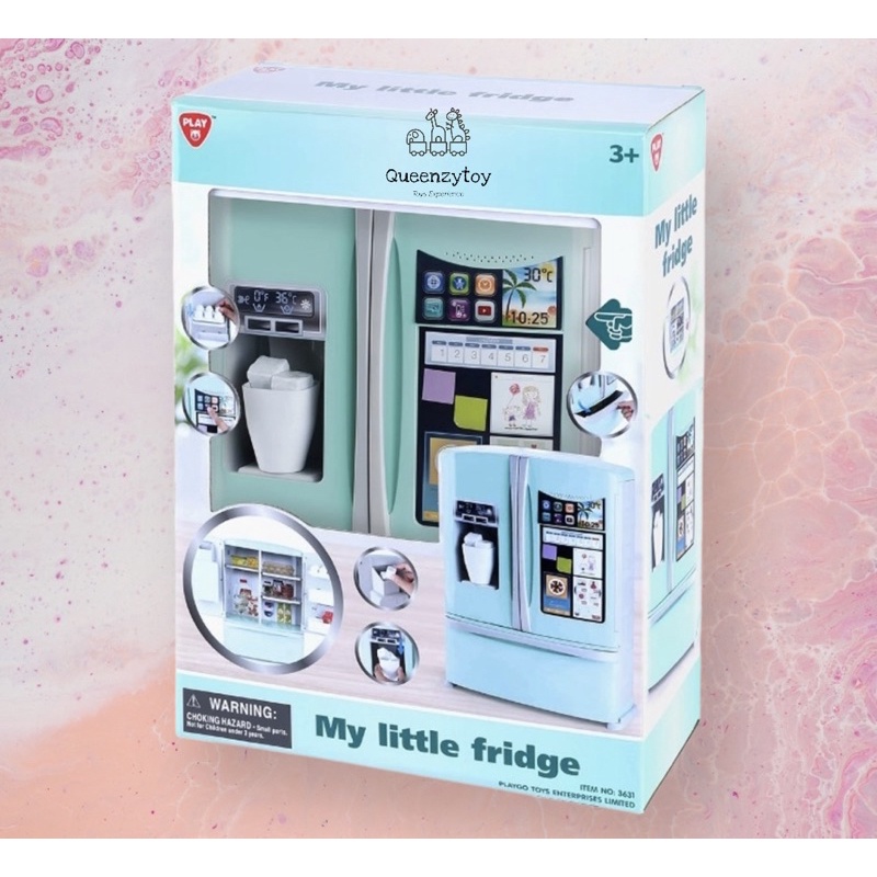 Jual Playgo Working Fridge / Mainan Kulkas Anak / Mainan Peran Fridge ...