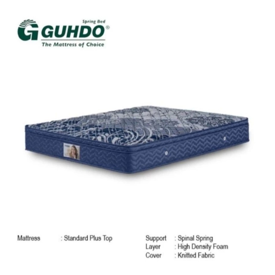 Jual Kasur Springbed Guhdo Standar Plushtop Ukuran 180x200 Matras aja ...