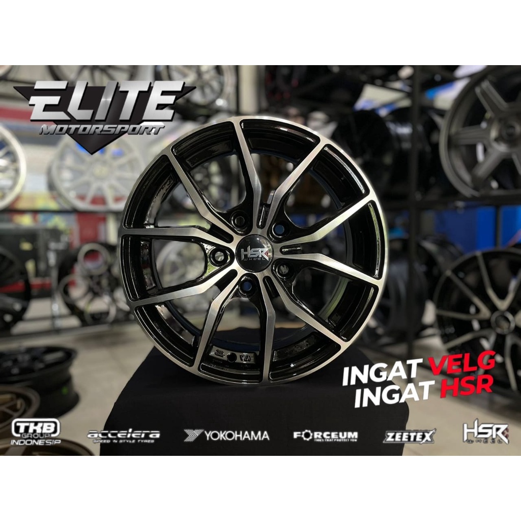Jual Velg HSR Voodoo R15 Velg Mobil Ertiga Innova Rush Lubang 5 Pcd 114 ...