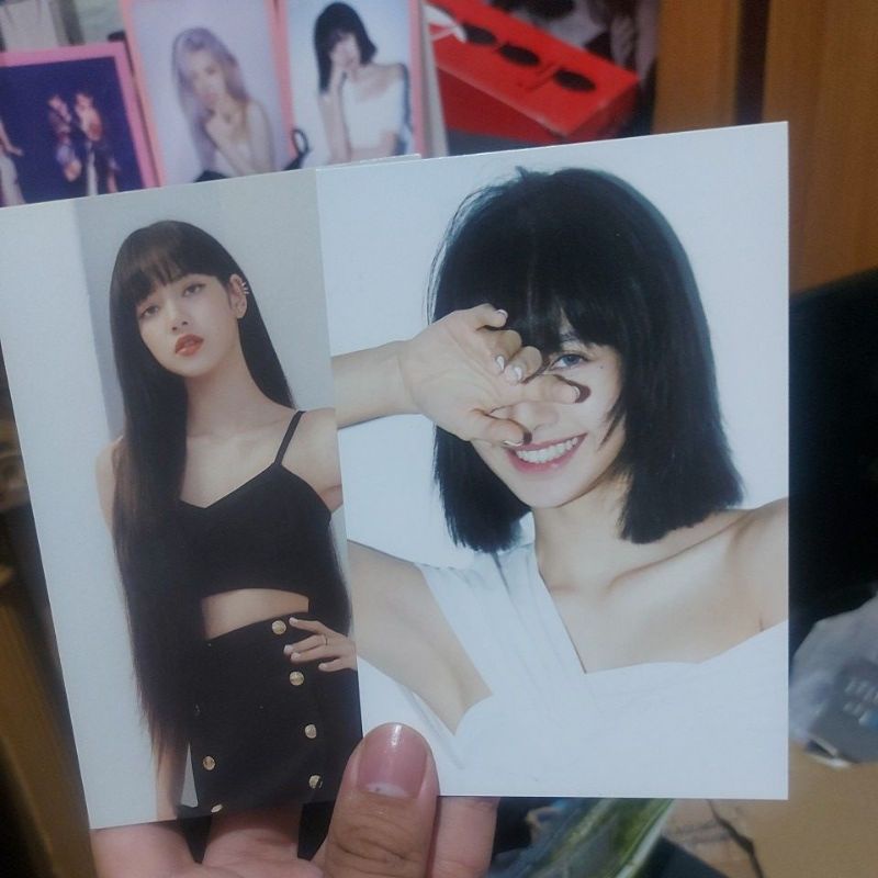 Jual lisa photocard postcard blackpink the album bornpink ...