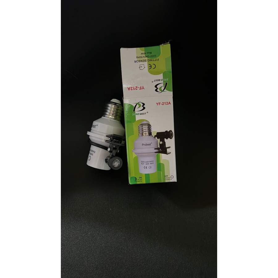 Jual FITTING SENSOR CAHAYA OTOMATIS LAMPU TIMER SIANG MATI DAN MALAM ...