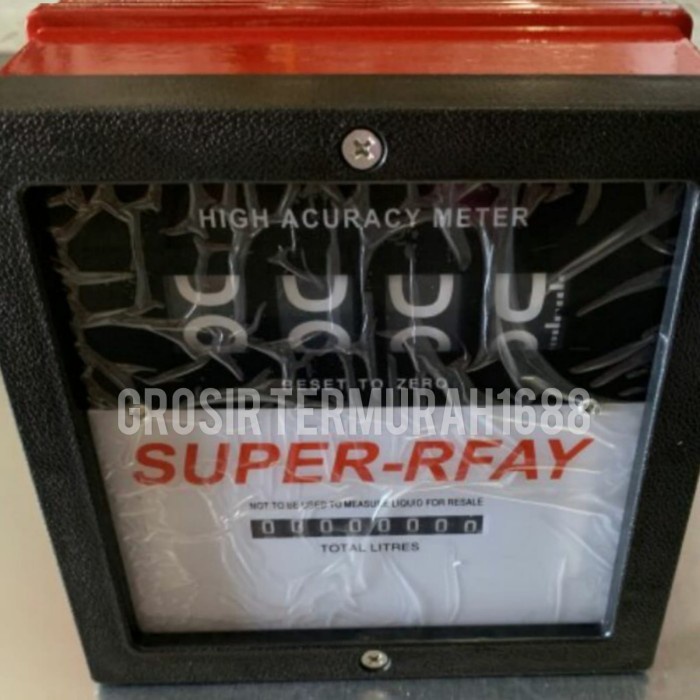 Jual Ukur Super-Rfay Flowmeter 4 Digit 1.5 Inch Meteran Solar Flow ...