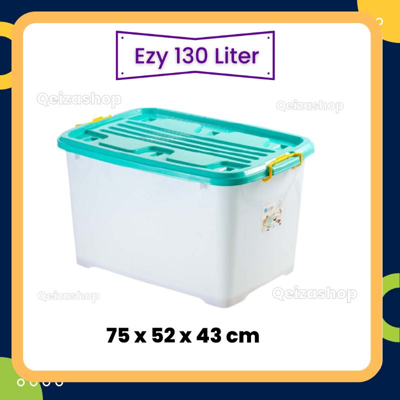 Jual PAKET HEMAT 2 BOX EZY CONTAINER BOX CB 130 LITER/ KONTAINER EZY ...