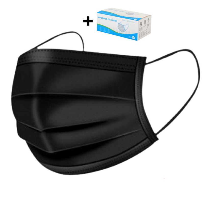 Jual Masker Hijab Headloop dan Earloop Face Mask 3Ply 1BOX 50PCS ...