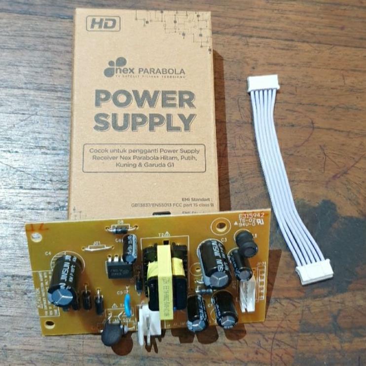 Jual Stok Terbaru Power Supply Nex Parabola Kuning Hitam Putih Garuda ...