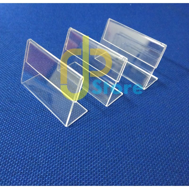 Jual Price Tag Acrylic/pajangan harga akrilik/stand akrilik | Shopee ...