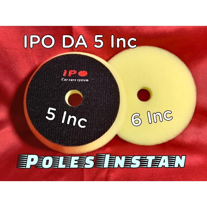 Jual Spon Busa Poles IPO DA 5 Inc Velcro Medium Cut Kuning | Shopee ...
