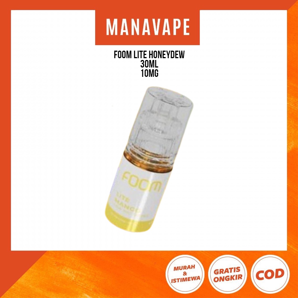 Jual FOOM LITE SERIES SALT NIC 30ML / 10MG | Shopee Indonesia