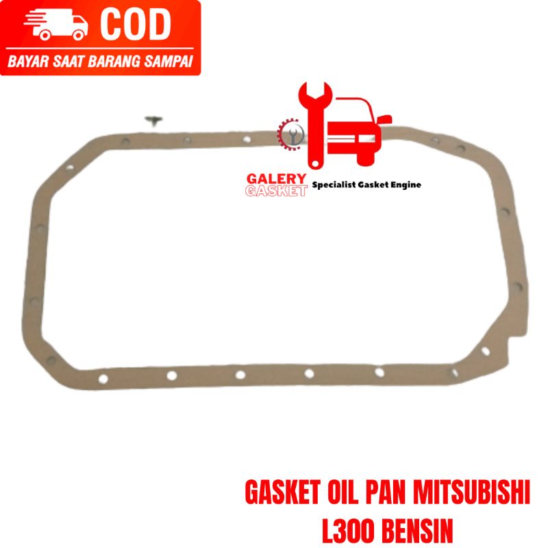 Jual PAKING CARTER PACKING BAK OLI MITSUBISHI L300 BENSIN GASKET OIL ...