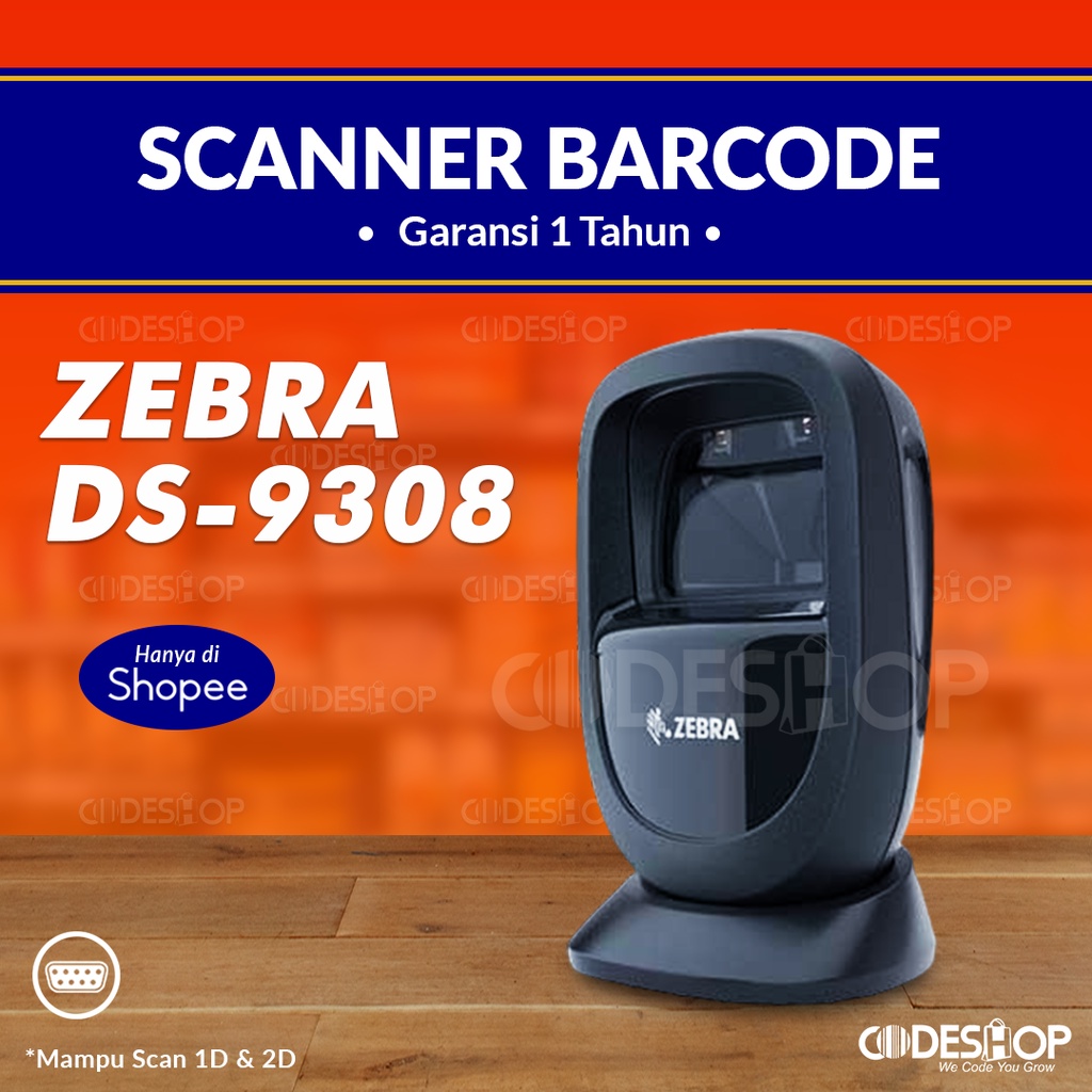 Jual BARCODE SCANNER ZEBRA DS9308 SERIAL 2D Scan Layar HP Monitor | DS ...