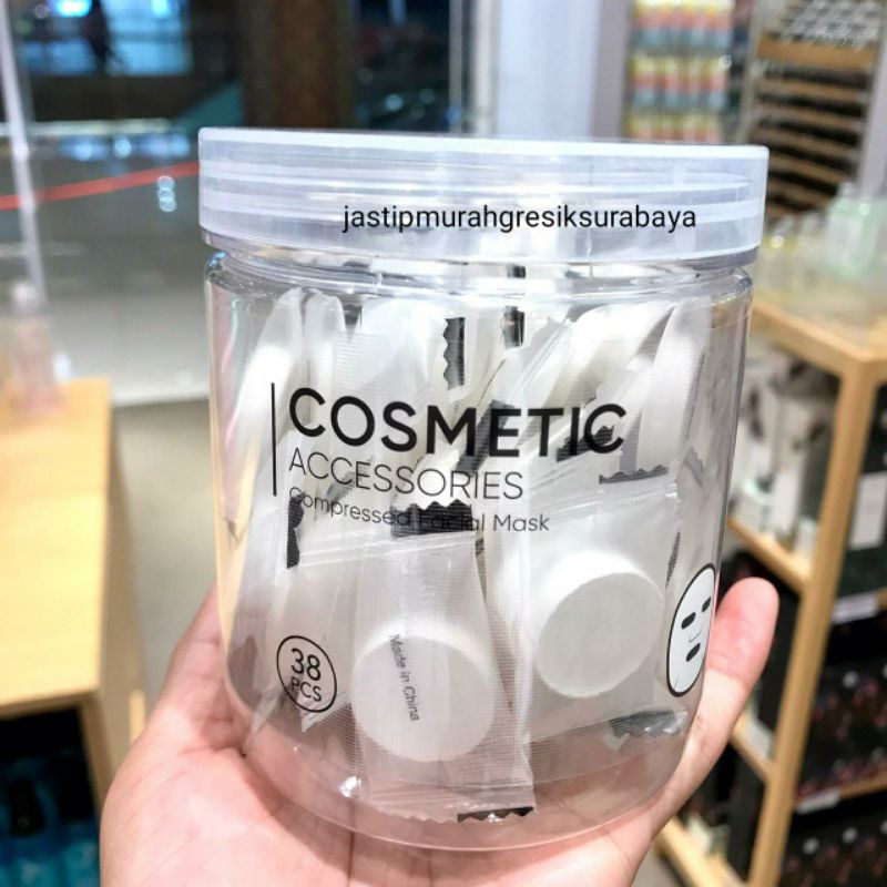 Jual MINISO Compressed Facial Mask 38pcs COMPRESSED MASK MINISO ...