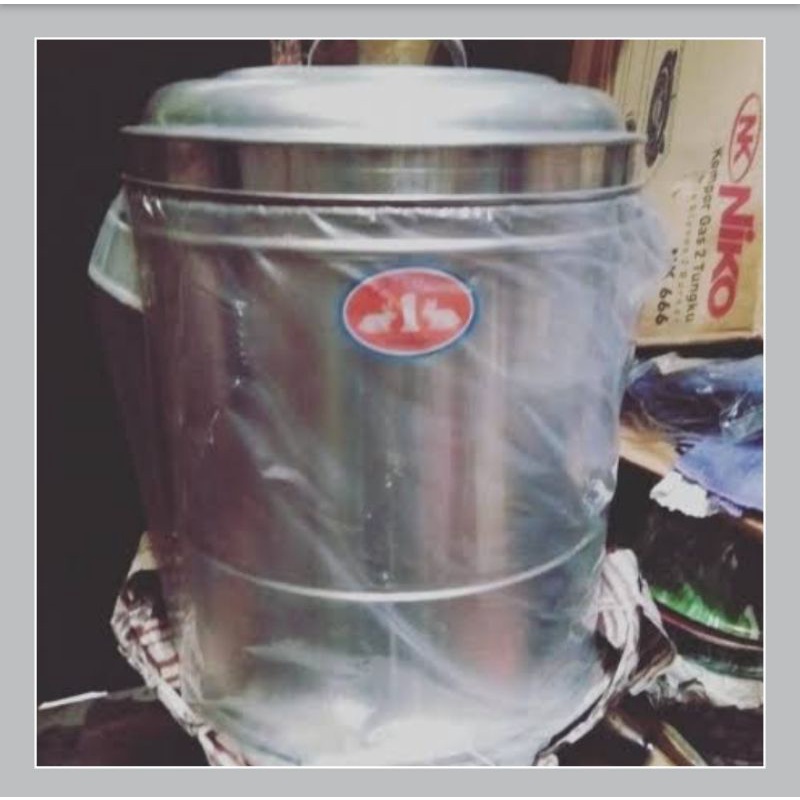 Jual NO.16 PANCI LANGSENG NASI KUKUS STEAMER DANDANG ALUMUNIUM D.35 T ...