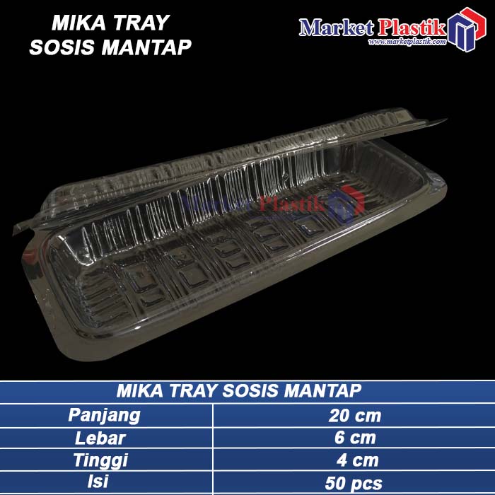 Jual Mika sosis/Mika HotDog 50pcs/Mika Tray sosis/Box Mika Sosis Besar ...