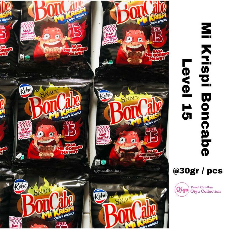 Jual [Renceng] Mi Krispi Boncabe Level 15 - Mie Kremes - Snack Viral ...
