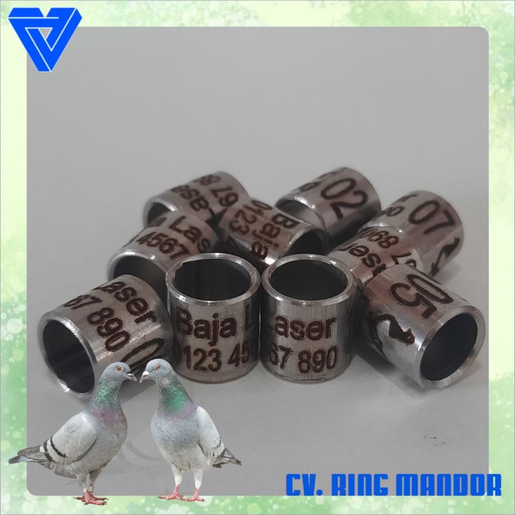 Jual RING MERPATI BAJA LASER - CINCIN MERPATI | Shopee Indonesia