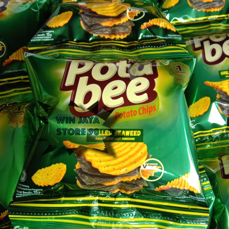 Jual Pota Bee rasa rumput laut (isi 10 bungkus) | Shopee Indonesia