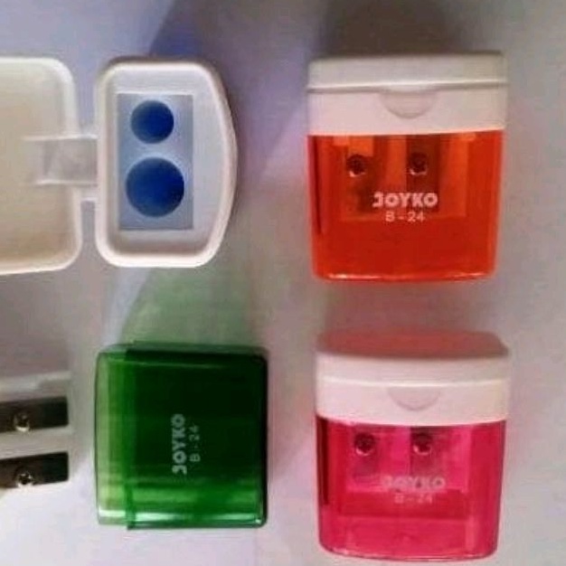 Jual Rautan / Orotan / Serutan crayon dan Pensil murah Joyko B - 24 (2 ...