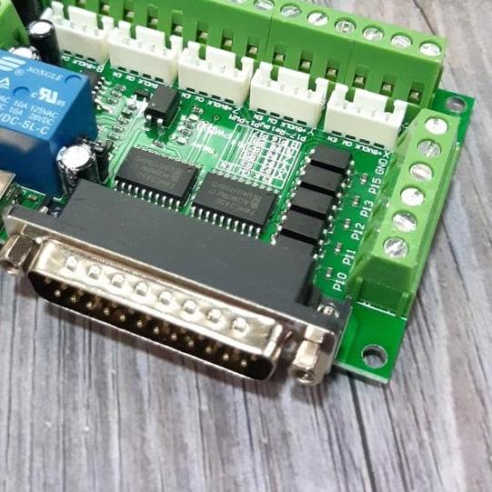 Jual New 5 Axis CNC Controller Board Mach3 Interface USB LPT 12v-24v ...