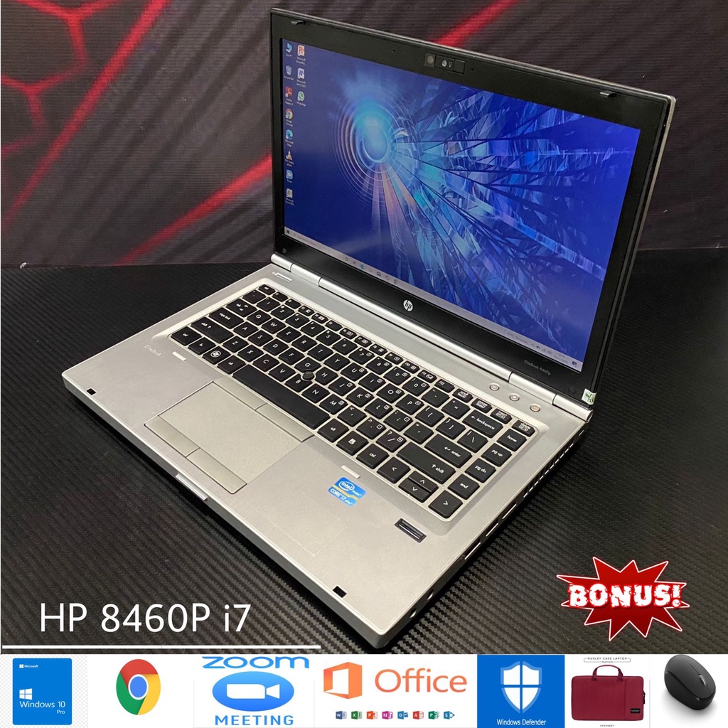 Jual HP ELITEBOOK 8460P Prosesor Intel Core i7 Gen 2 Memory 4GB Storage 128GB SSD | Shopee Indonesia