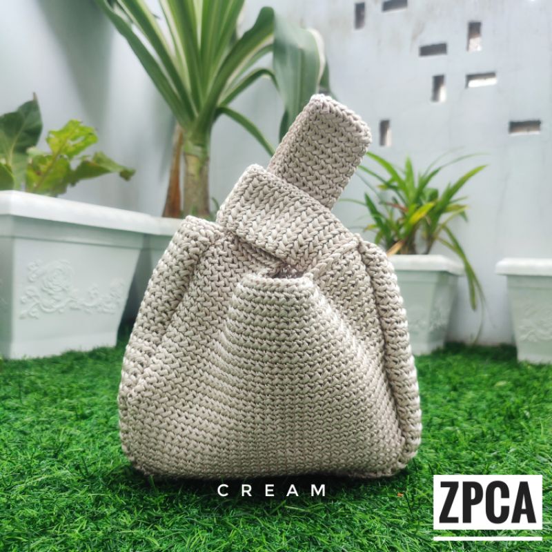 Jual Tas Rajut Knot Bag Tas Pesta Tas Jinjing Kekinian | Shopee Indonesia