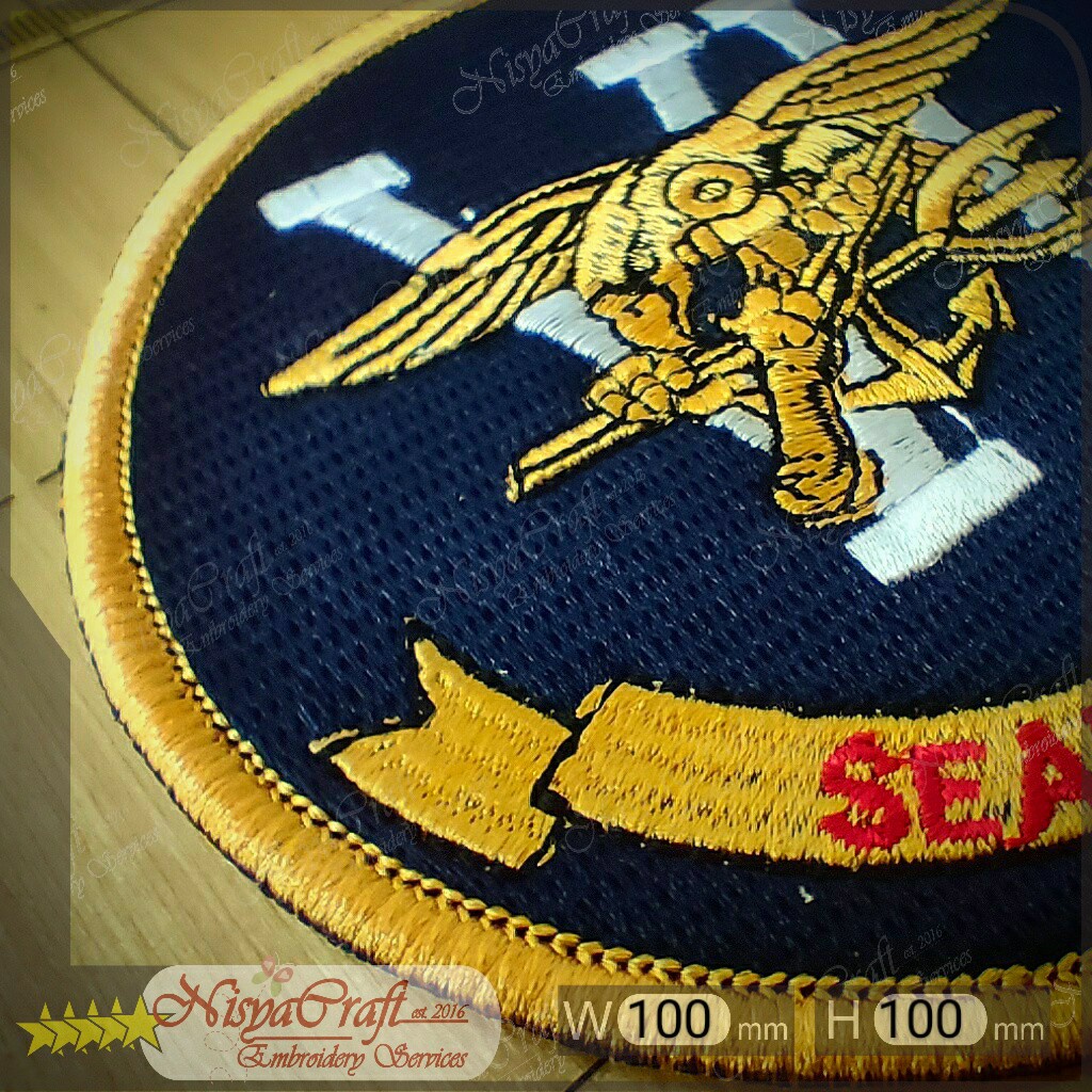 Jual NCEP0102-0021 US NAVY SEAL TEAM 6 | NAVY SEALS TEAM | Badge Patch Bordir | Shopee Indonesia