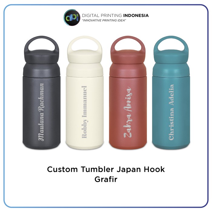 Jual Tumbler Termos Custom Botol Minum Anak Custom - Japan Hook Grafir | Shopee Indonesia