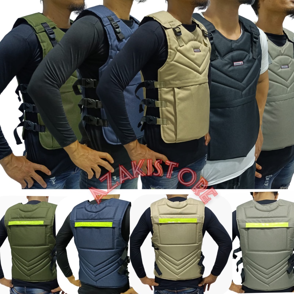 Jual Jaket Rompi Motor Riders Pelindung Dada dan Punggung | Shopee ...