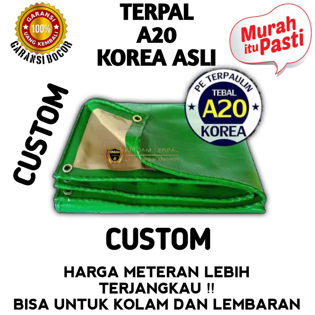 Jual TERPAL LEMBARAN KOREA A20 UKURAN CUSTOM | TERPAL LEMBARAN | COD ...