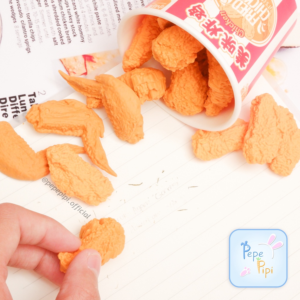 Jual Penghapus 3D Xiao Gu Dong Fried Chicken XGD-8930 Setip Stip Eraser ...